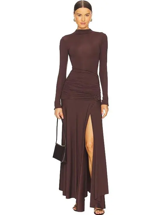 MAYGEL CORONEL X Mageia Dress - Brown