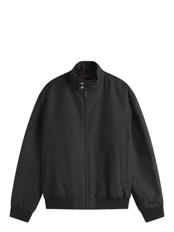Gucci Cotton Ripstop Gg Blouson - Black