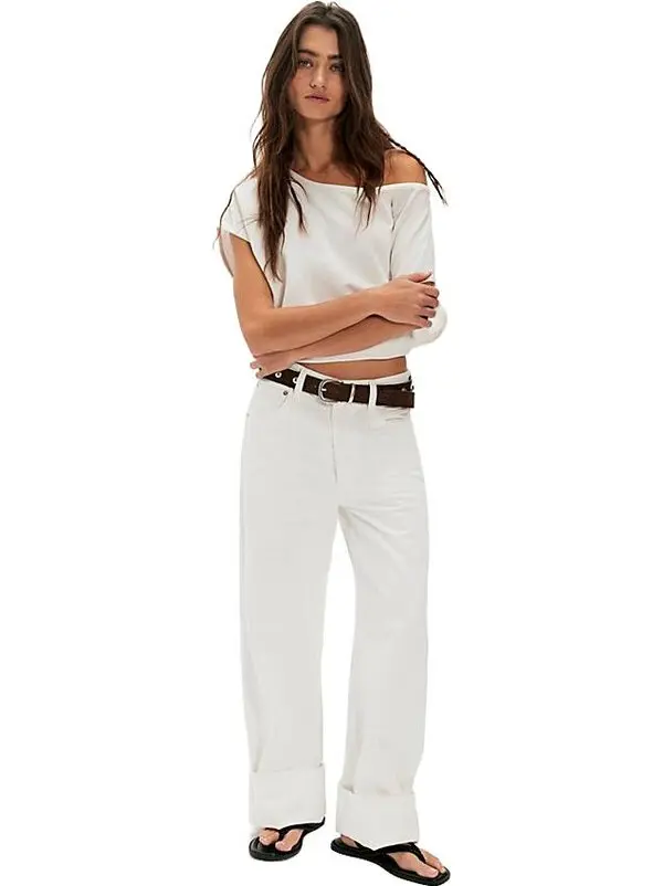 Citizens Of Humanity Ayla Baggy Jeans - Soft White