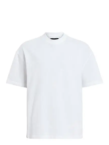 ALLSAINTS Haven Short-sleeve Organic-cotton Jersey T-shirt - Optic White