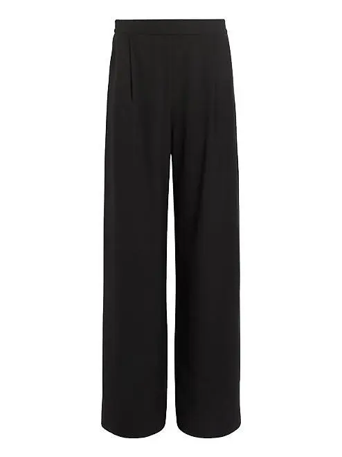 ALLSAINTS Aleida Wide-leg Mid-rise Trousers - Black