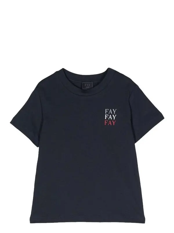 FAY Mc T-shirt - Blue