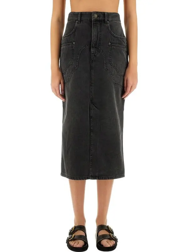 Isabel Marant Britt Skirt - Black