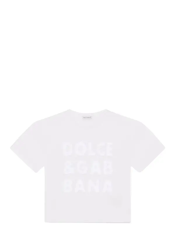 Dolce & Gabbana Short Sleeve T-shirt - White