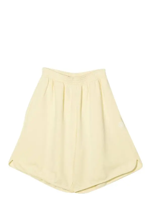 MAISON MARGIELA Cotton Shorts - Yellow
