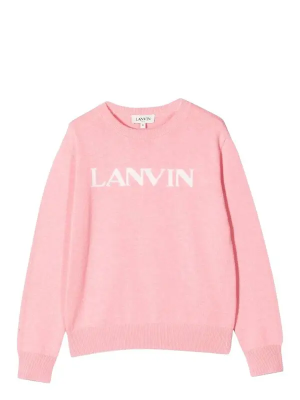 LANVIN Logo Pullover - Pink