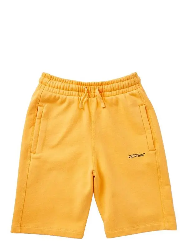 Off-White Bookish Diag Sweatshort - Yellow
