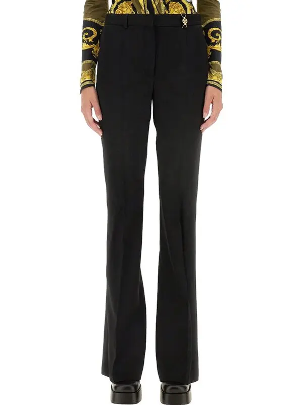 Versace Slim Fit Trousers - Black