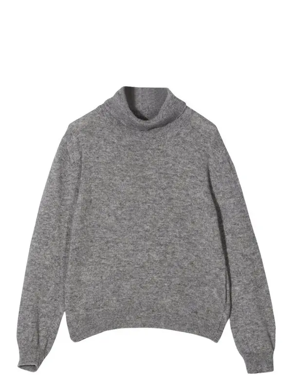 FAY Turtleneck Sweater - Grey
