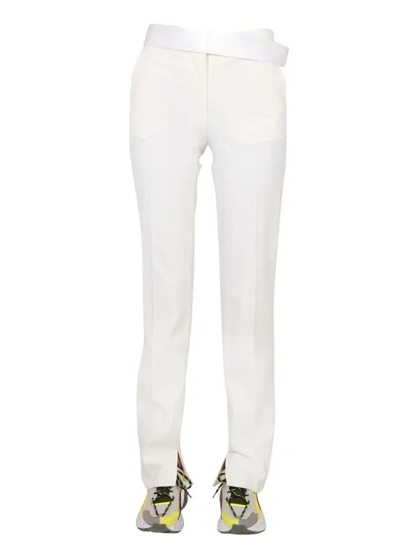 Stella McCartney Twill Pants - Powder
