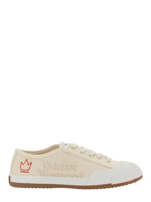 VIVIENNE WESTWOOD Animal Gym Sneakers - White