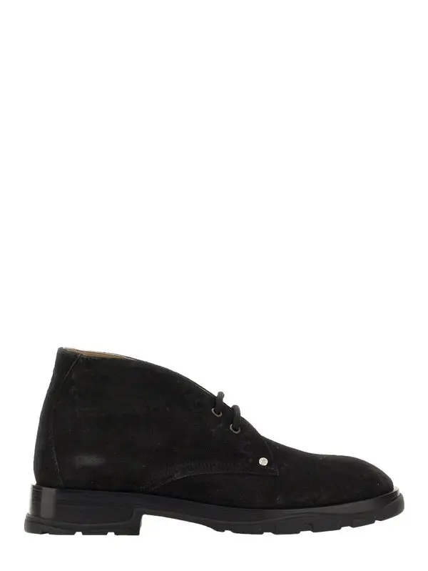 Alexander McQueen Suede Ankle Boots - Black