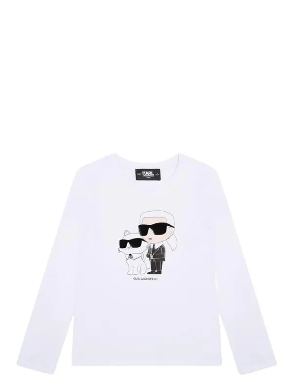 Karl Lagerfeld Tee Shirt M/l - White