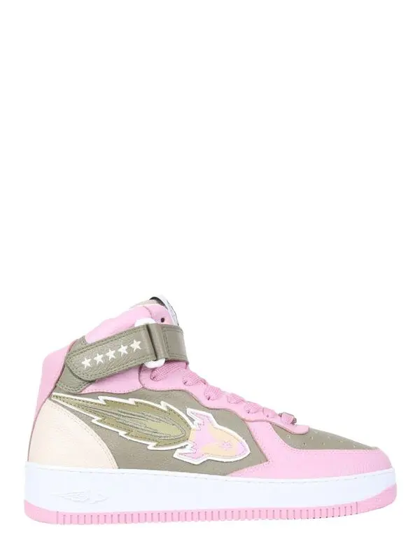 ENTERPRISE JAPAN Rocket Mid Top Sneakers - Pink