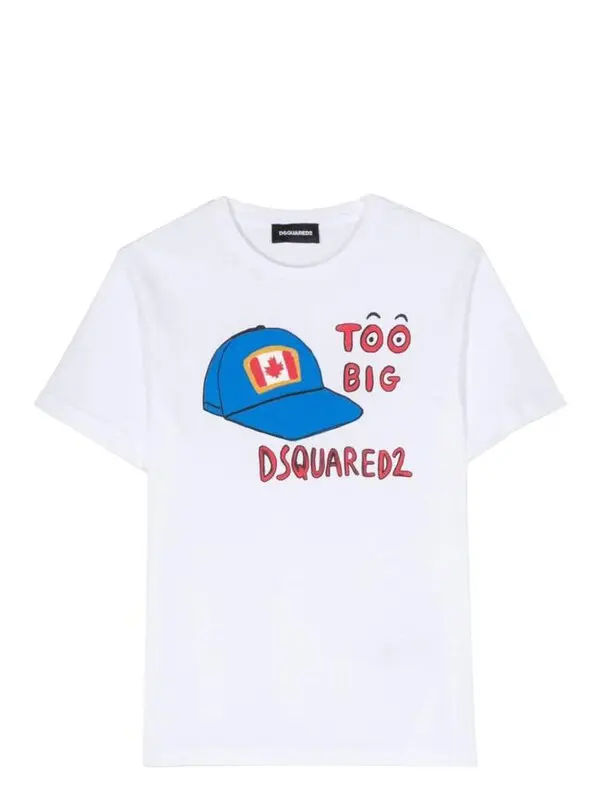 Dsquared2 Printed T-shirt - White