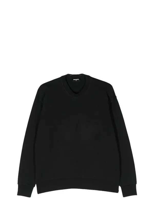 Dsquared2 Slouchy Fit Crewneck Sweatshirt - Black