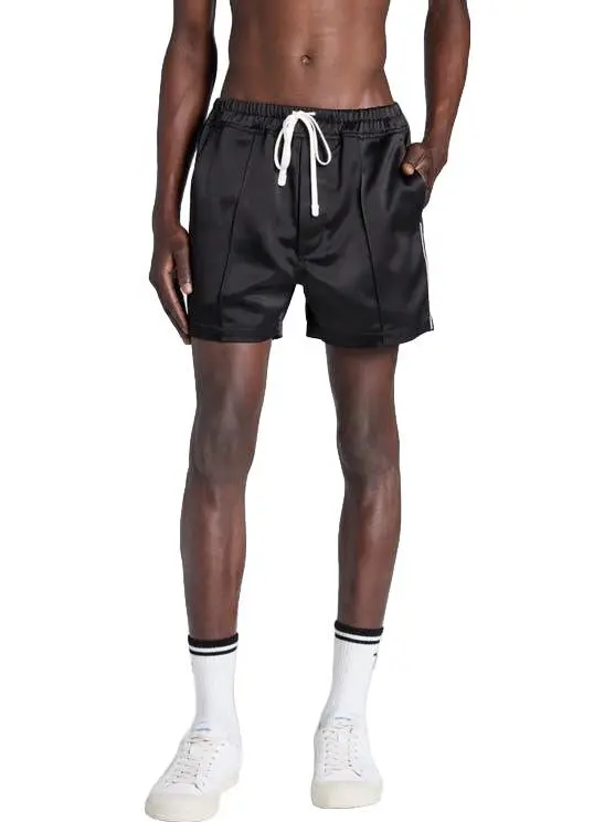 TOM FORD Piped Satin Shorts - Xbkwh Black/ White