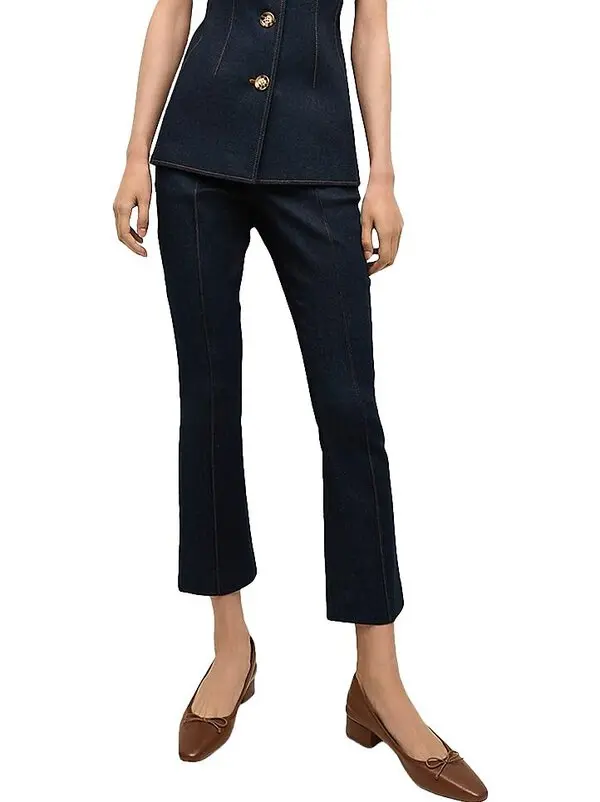 Veronica Beard Tani Pants - Dark Oxford