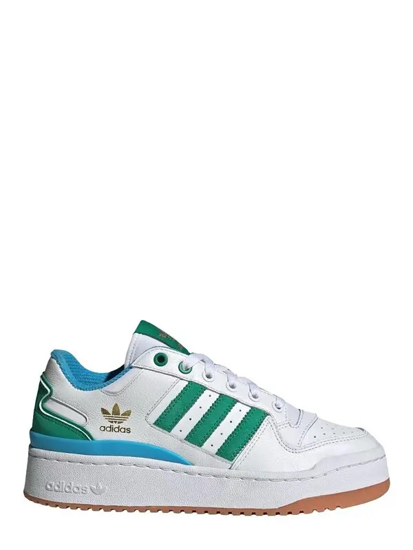 Adidas Forum Bold Sneakers - Cloud White/court Green/sky Blue Rush