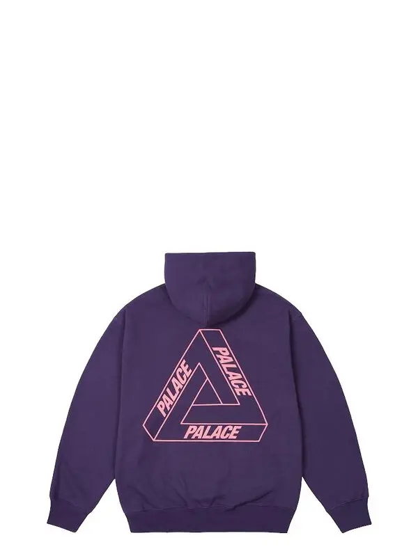 PALACE Glow Triferg Hood - Purp
