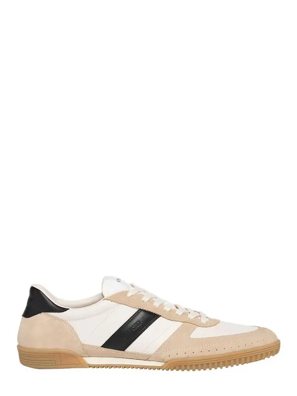 TOM FORD Terence Low-top Sneakers - Beige/white/black