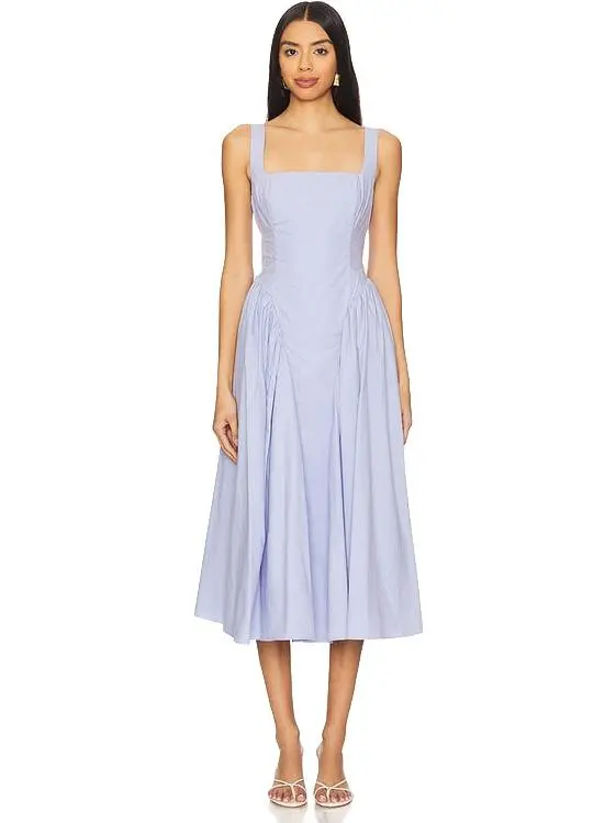 Astr The Label Vinya Dress - Periwinkle Blue