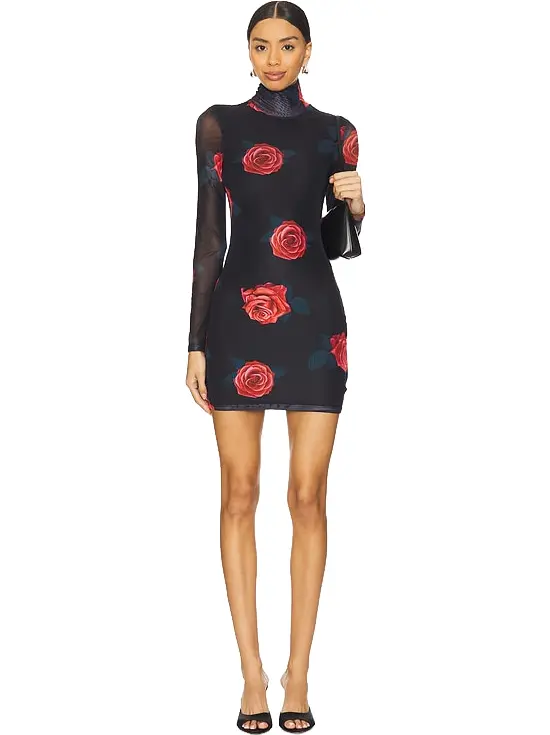 Superdown Liora Mini Dress - Rose Multi