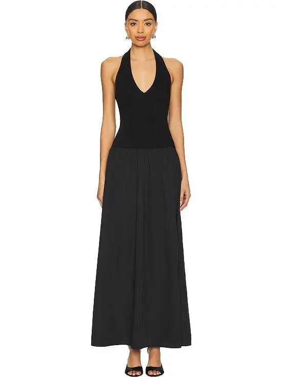 ALL THE WAYS Leonara Maxi Dress - Black