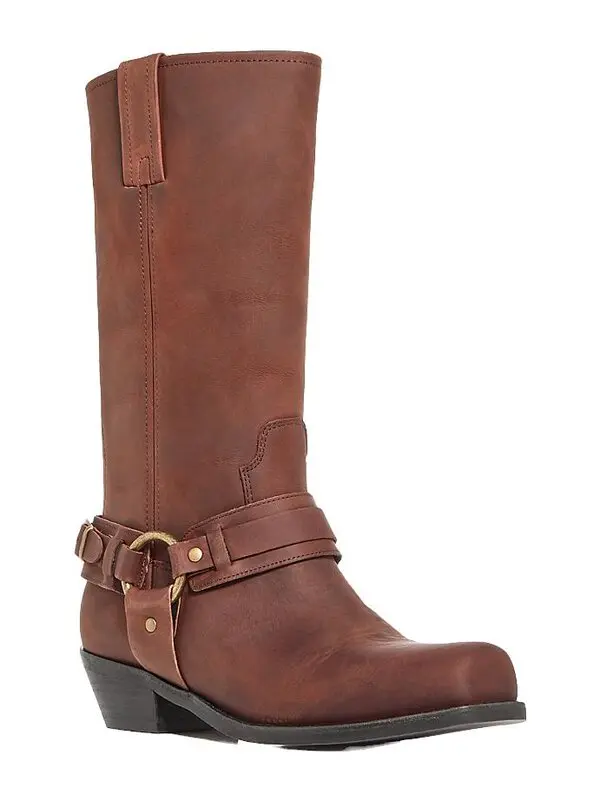 Jeffrey Campbell Waylon Harness Boots - Dark Brown