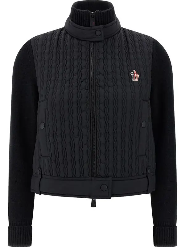 Moncler Tricot Cardigan - Black