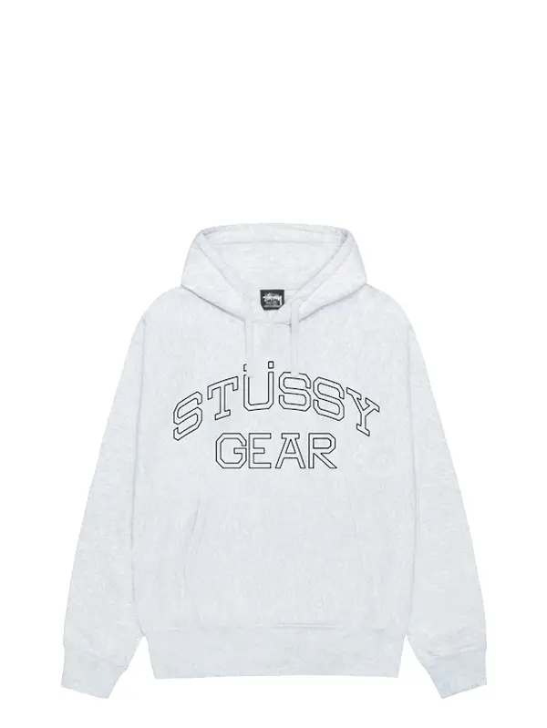 StÜssy Gear Hoodie - Ash Heather