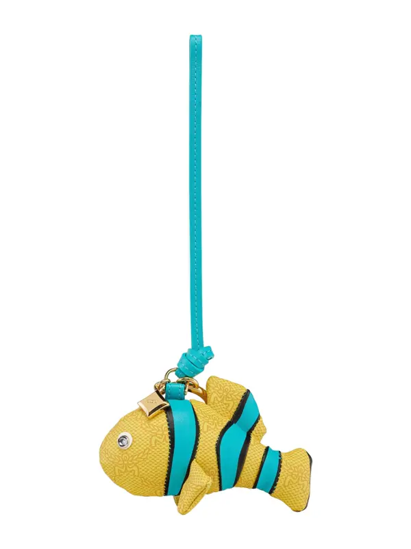 Mcm Himmel 3d Clownfish Charm - Lemon Gold