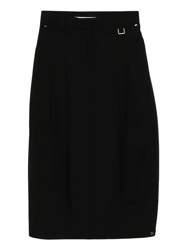 TEAM WANG DESIGN Choices Pleated Skirt - Black