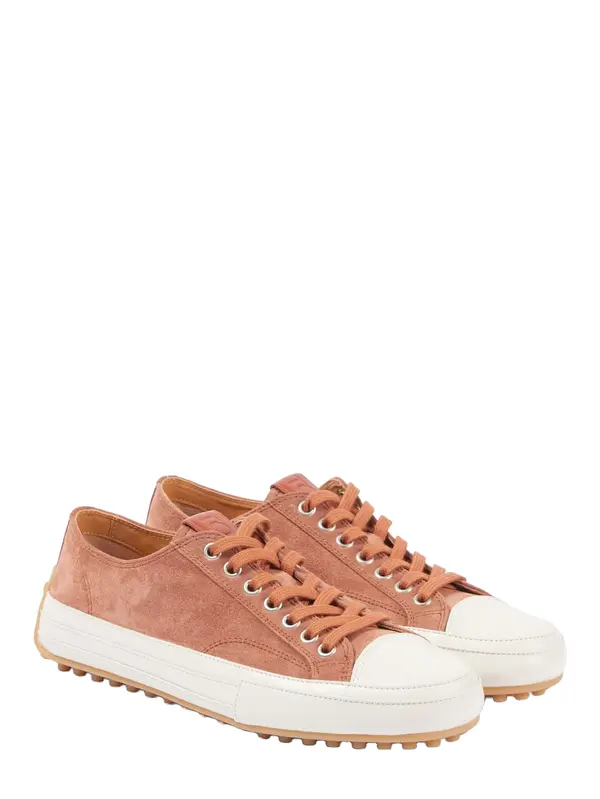 TOD'S Suede Sneakers - Brown