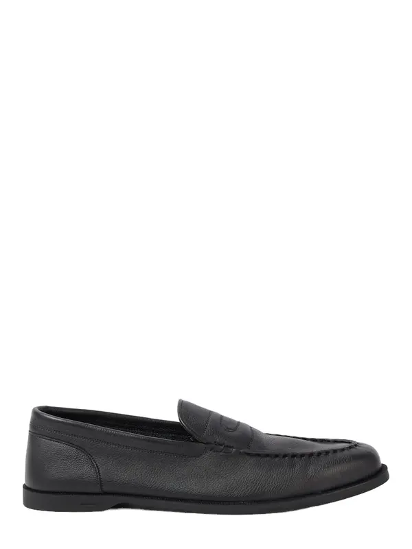 John Lobb Pace Leather Loafers - Black