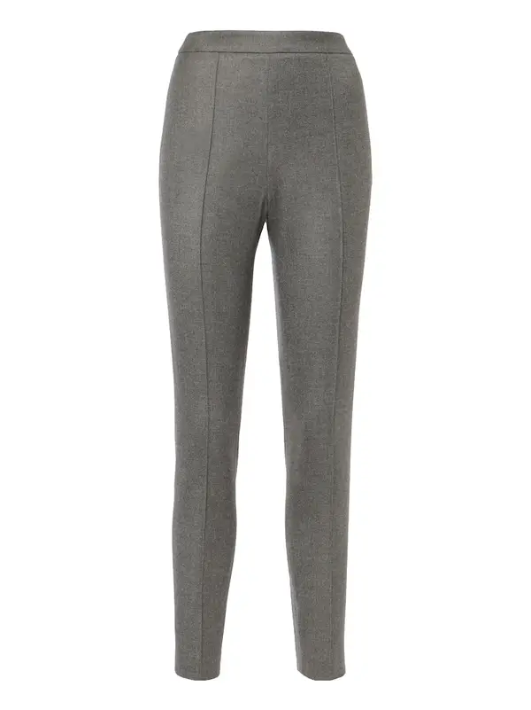 Loro Piana Mick Cashmere Slim Pants - Grey