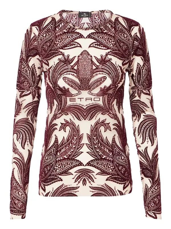 Etro Paisley Top - Multicoloured