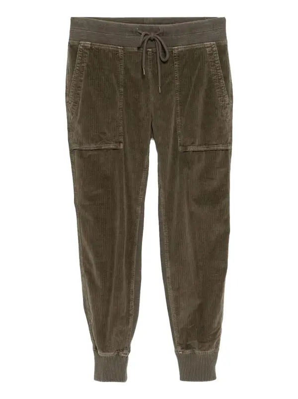 JAMES PERSE Corduroy Trousers - Green