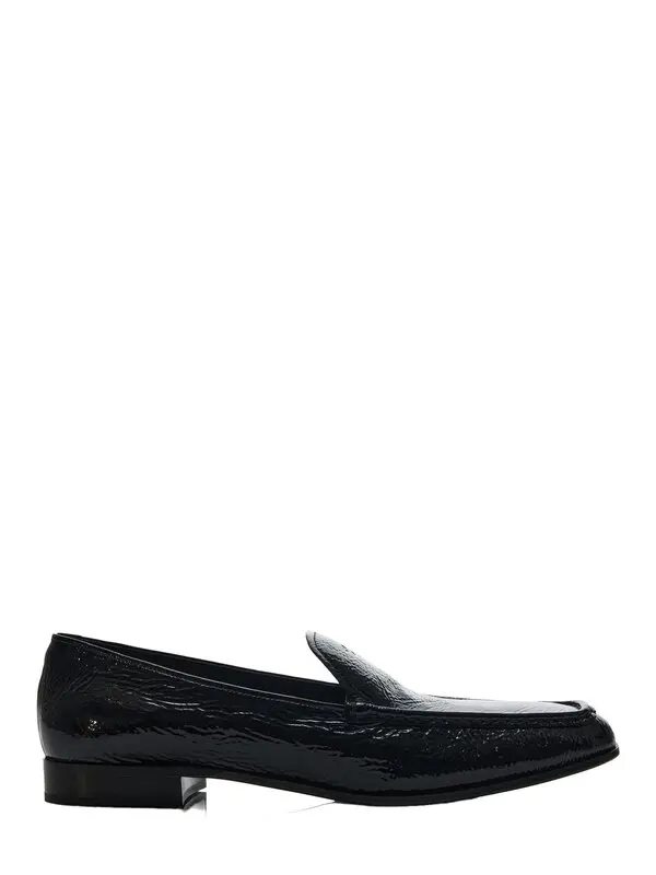Prada Patent Leather Loafers - Black