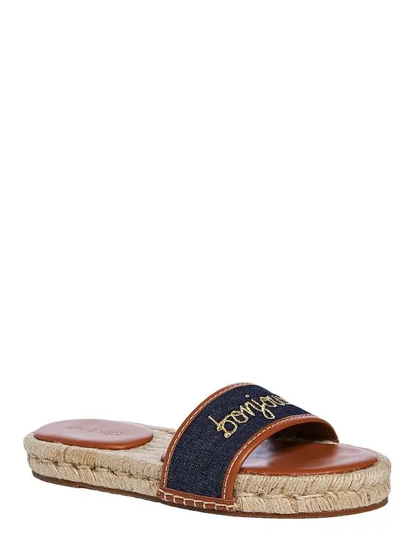 Cinq À Sept Josephine Espadrille Sandals - Indigo/cognac