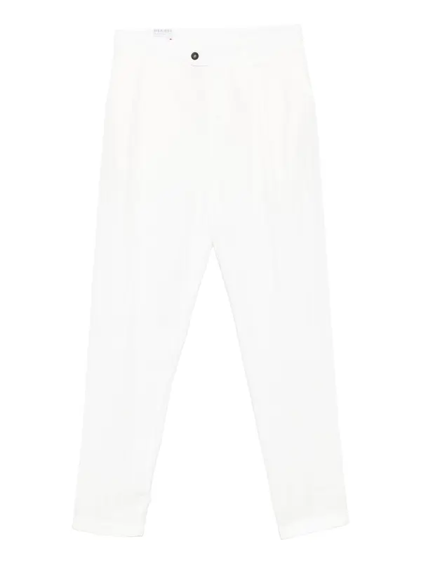 Eleventy Tapered Chinos - White