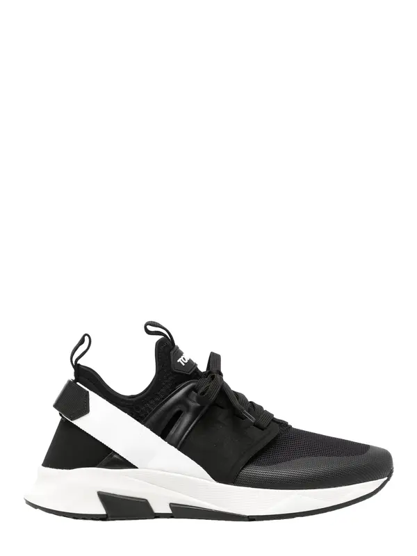 TOM FORD Jago Panelled Sneakers - Black