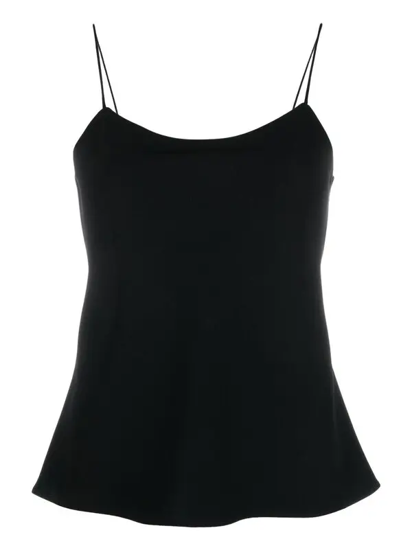 THE ROW Spaghetti-strap Tank Top - Black