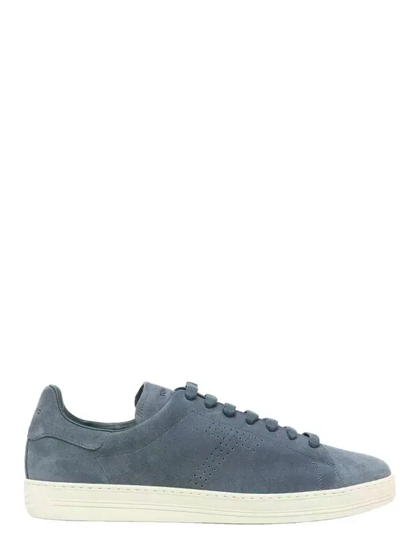 TOM FORD Leather Sneakers - Blue