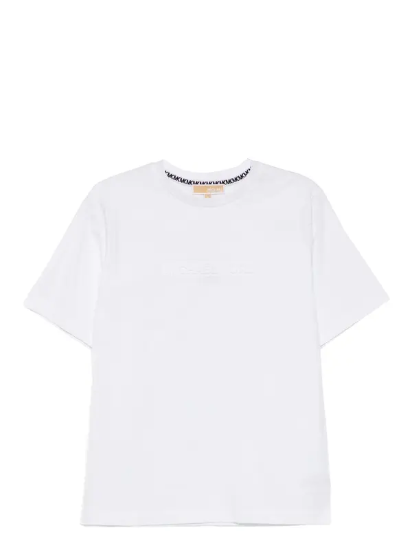 Michael Kors Logo-embossed T-shirt - White