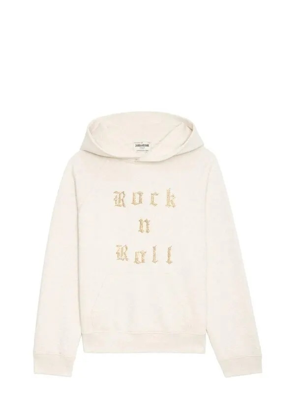 Zadig&Voltaire Georgy Embroidered Hoodie - Neutrals