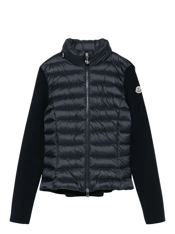 Moncler Padded Zip-up Cardigan - Blue