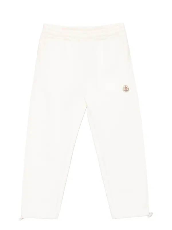 Moncler Lunar New Year Patch Track Pants - White