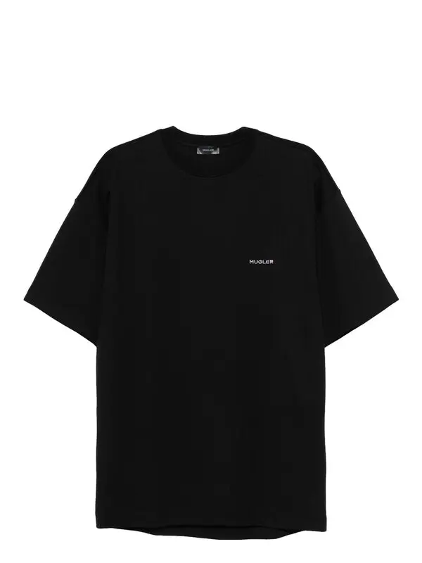 MUGLER Signature T-shirt - Black