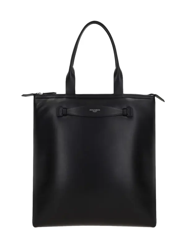 Dolce & Gabbana Leather Tote - Black